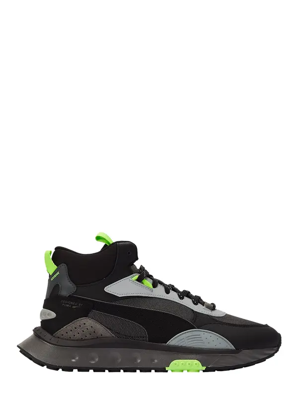 PUMA Wild Rider Mid Sneakers - Black