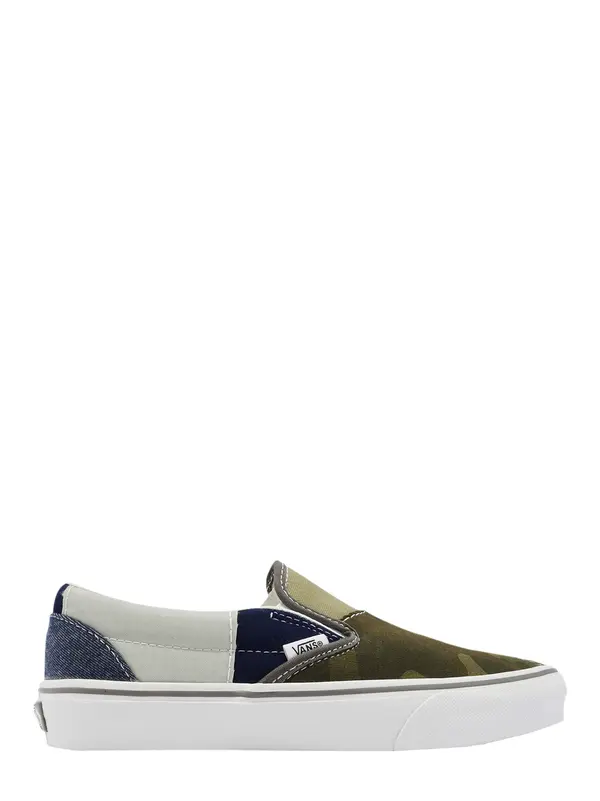 VANS Classic Slip-on Patchwork Camo - Green