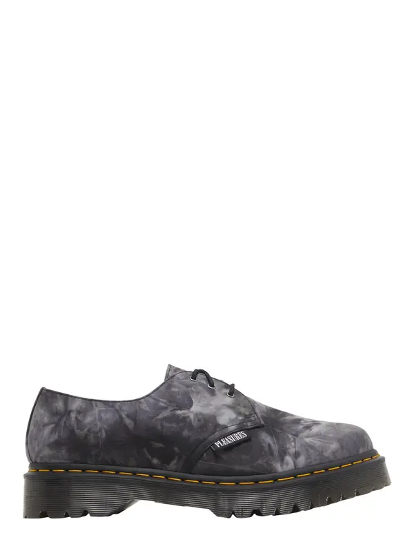Dr. Martens Pleasures X 1461 Bex Tie-dye Oxfords - Black