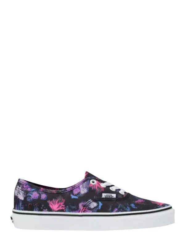VANS Authentic 'warped Floral' Sneakers - Purple