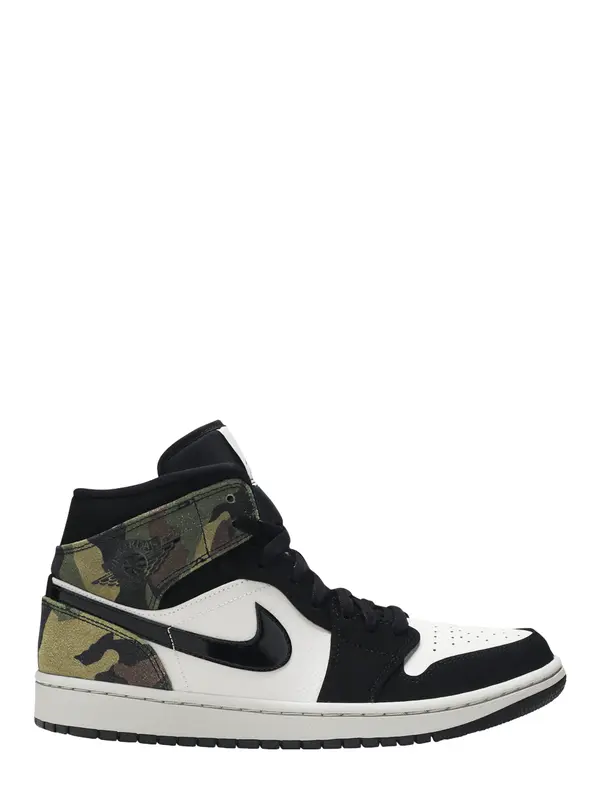JORDAN 1 Mid Sneakers - Black