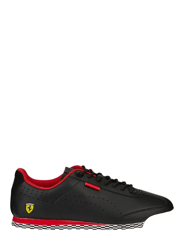 PUMA Scuderia Ferrari X Roma Via Sneakers - Black