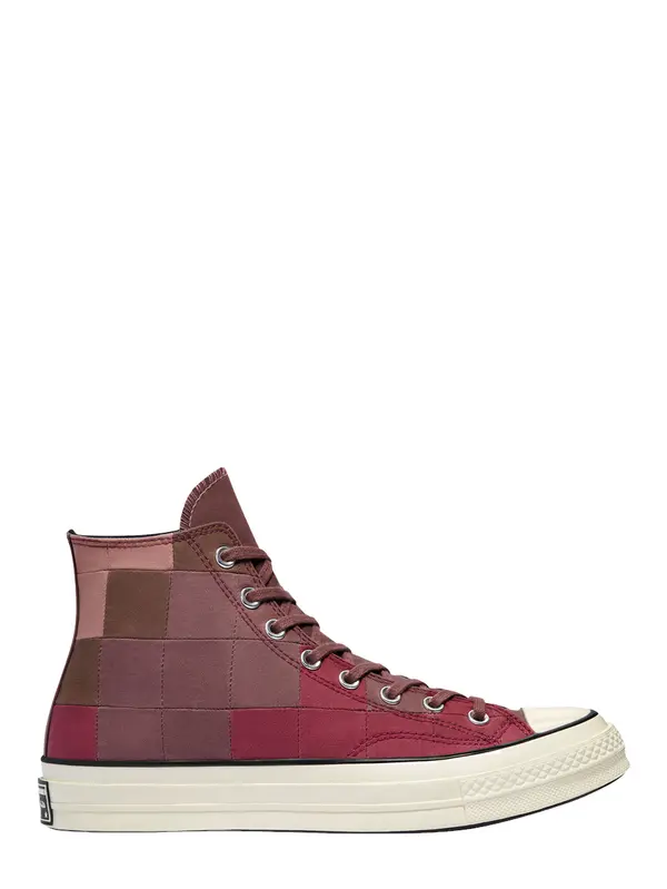 CONVERSE Chuck 70 High Plant Color Patchwork Sneakers - Red