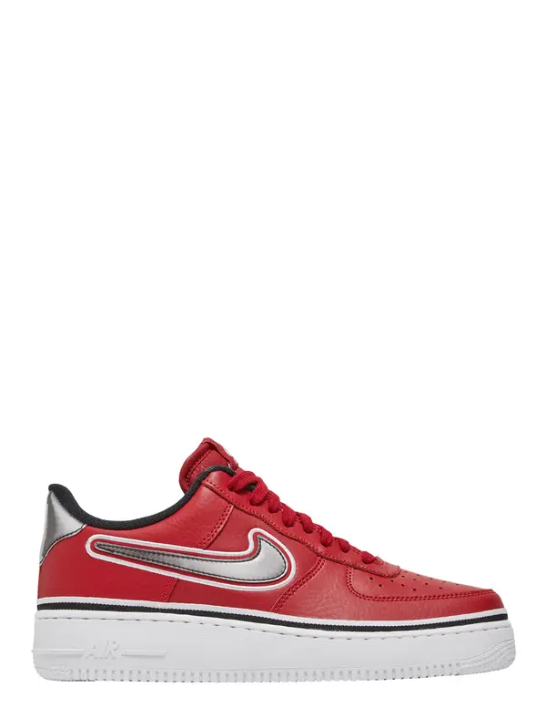 Nike Force 1 '07 Lv8 Sport 'bulls' Sneakers - Red