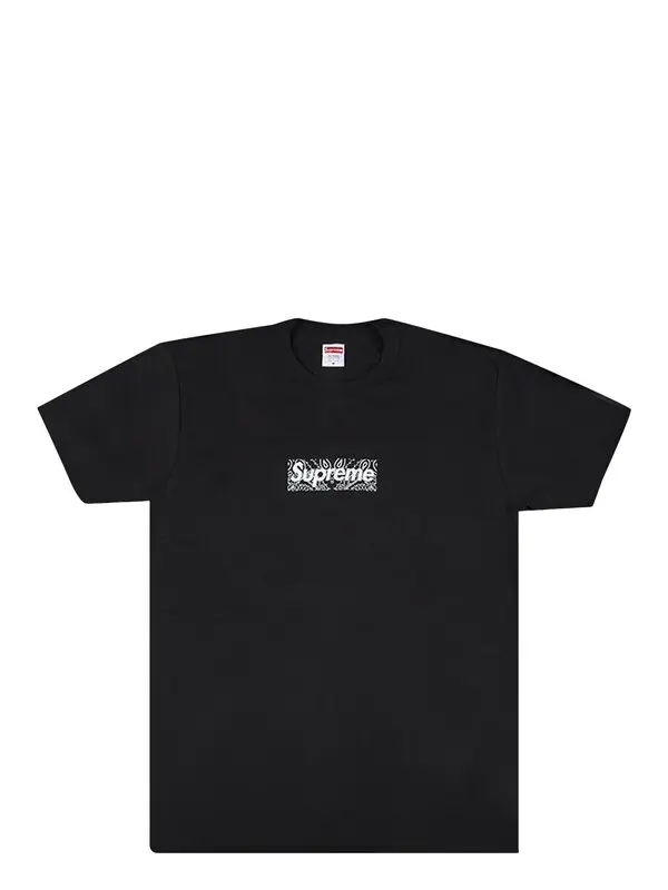 Supreme Bandana Box Logo Tee - Black