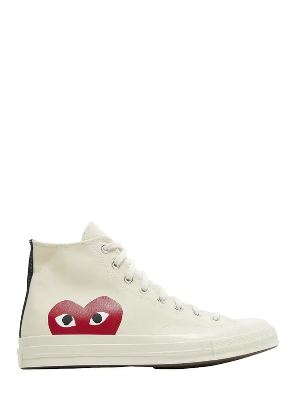 CONVERSE Comme Des Garçons Play X Chuck 70 High - White
