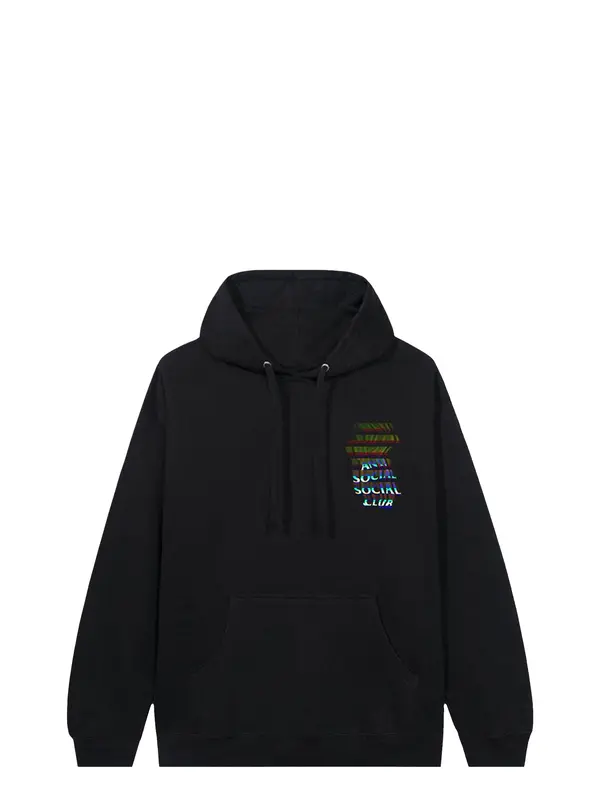 ANTI SOCIAL SOCIAL CLUB Channel 747 Hoodie - Black