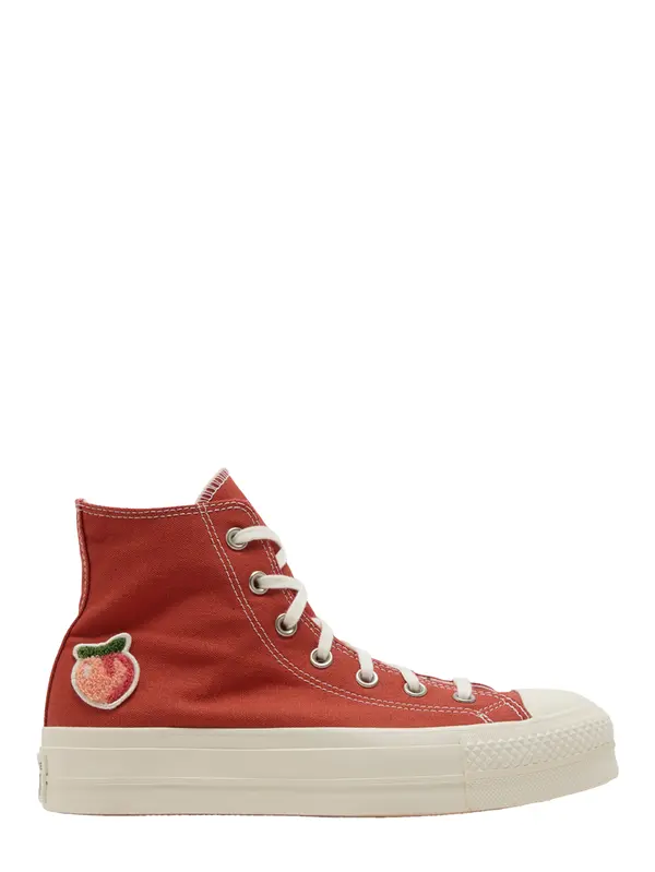CONVERSE Chuck Taylor All Star Lift Platform High Sneakers - Red