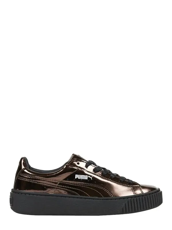 PUMA Basket Platform Sneakers - Copper