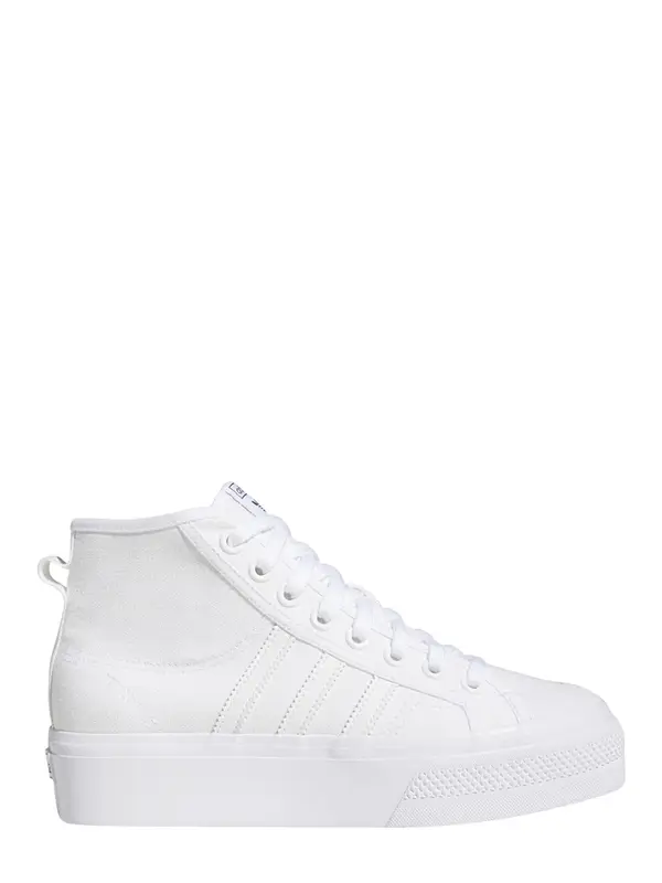 Adidas Nizza Platform Mid Sneakers - White