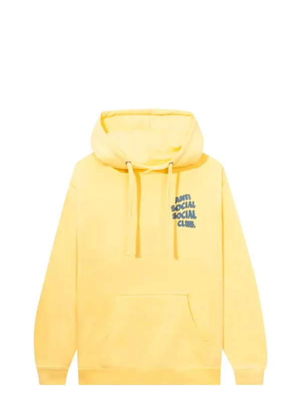 ANTI SOCIAL SOCIAL CLUB How Deep Hoodie - Yellow