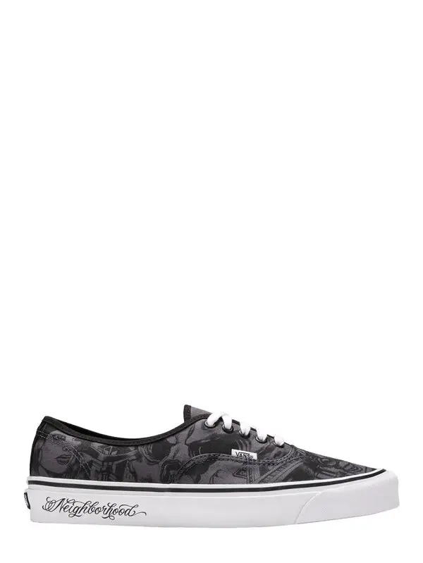 VANS Neighborhood X Mister Cartoon X Authentic 44 Dx 'tattoo Print - Grey