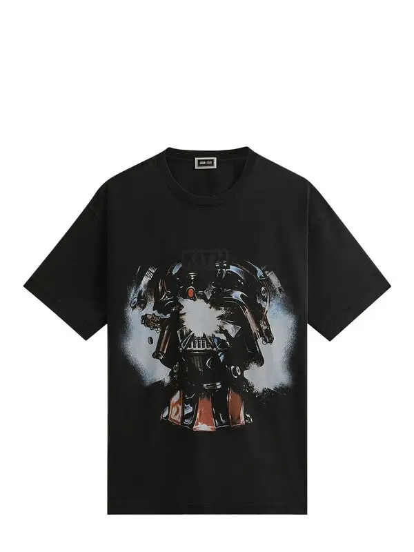 Kith X Star Wars Exploding Darth Vader Vintage Tee - Black