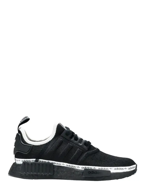 Adidas Nmd_r1 Tape Logo Sneakers - Black