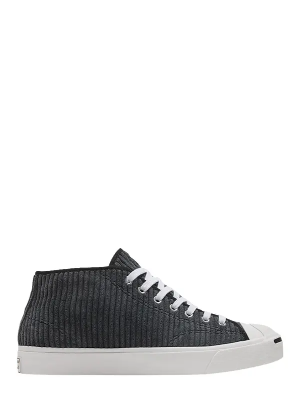 CONVERSE Jack Purcell Mid Corduroy Sneakers - Black