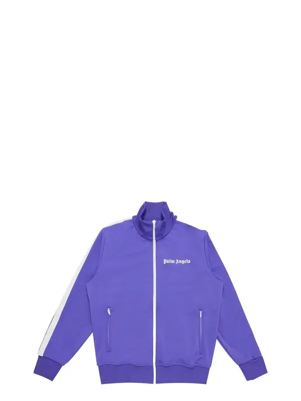 Palm Angels Classic Track Jacket /white - Purple