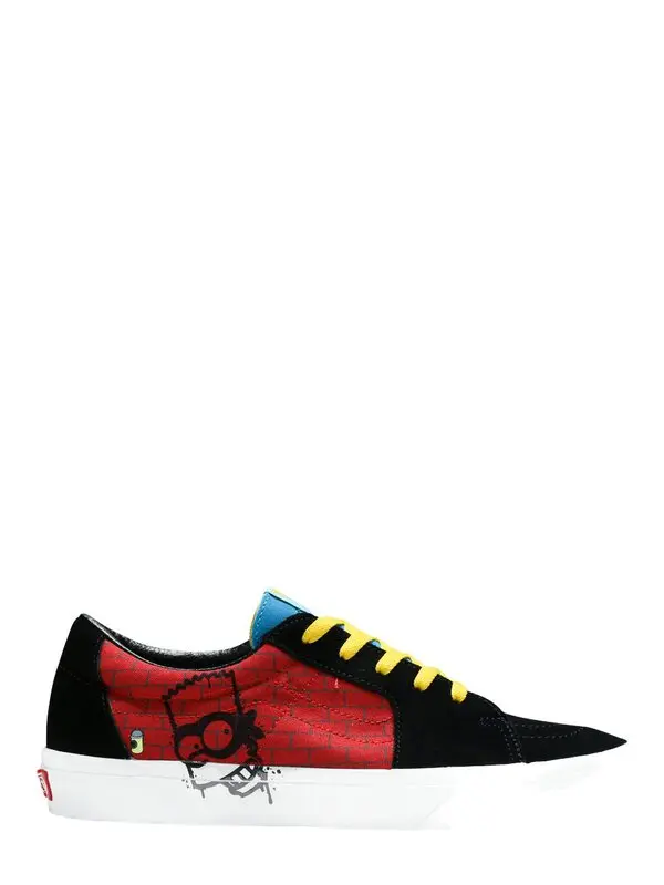 VANS X The Simpsons Sk8-low 'el Barto' Sneakers - Red