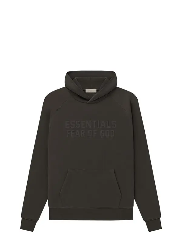 Fear Of God Fleece Pullover Hoodie - Black