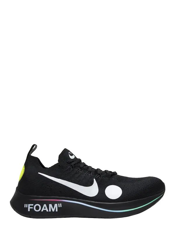 Nike Off-white X Zoom Fly Mercurial Flyknit - Black