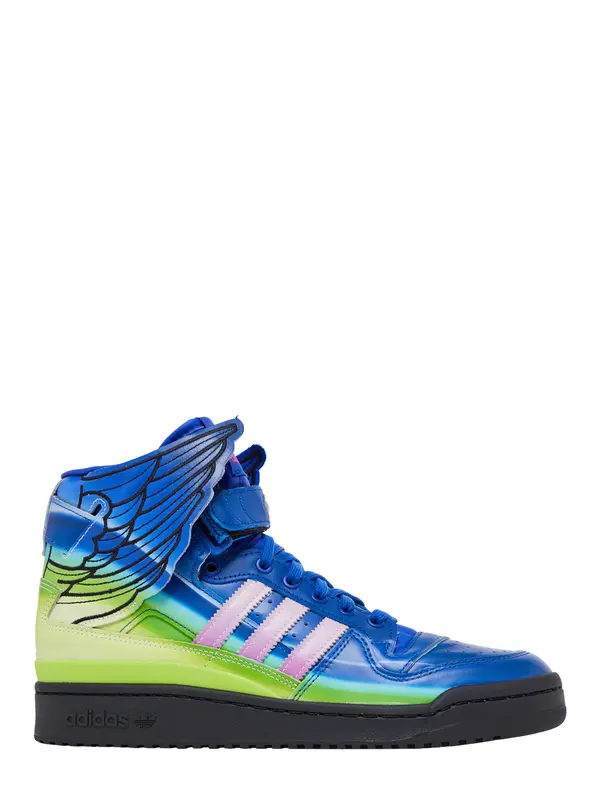 Adidas Jeremy Scott X Forum Wings 4.0 Motorsport High-top Sneakers - Blue