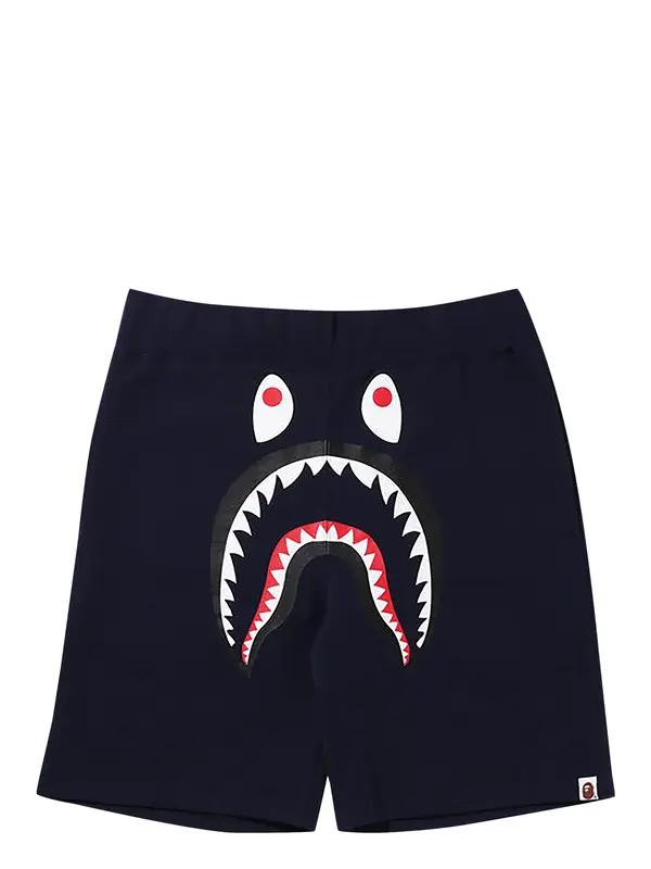 BAPE Shark Sweat Shorts - Black