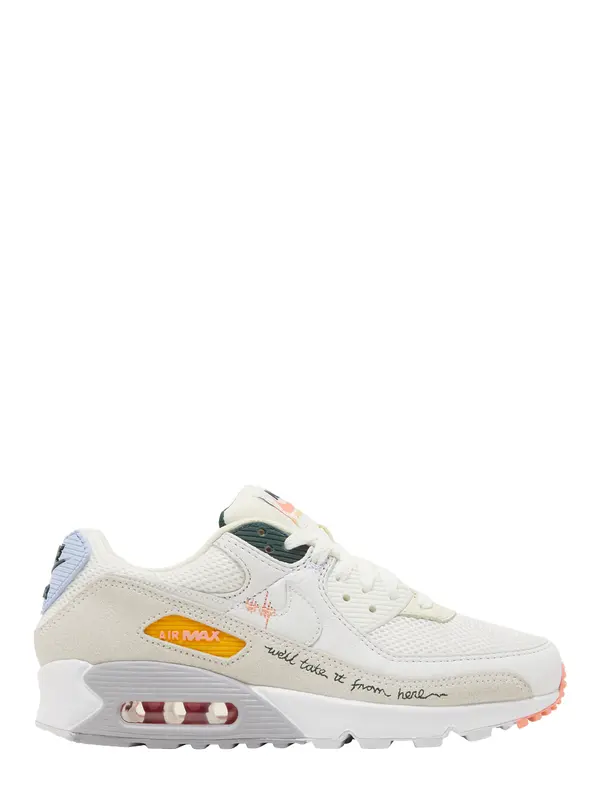 Nike Air Max 90 'we'll Take It From Here' Sneakers - White