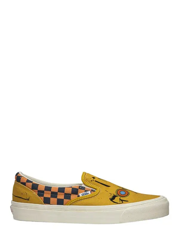 VANS Ralph Steadman X Og Classic Slip-on Lx 'gonzovationist' Sneaker - Yellow