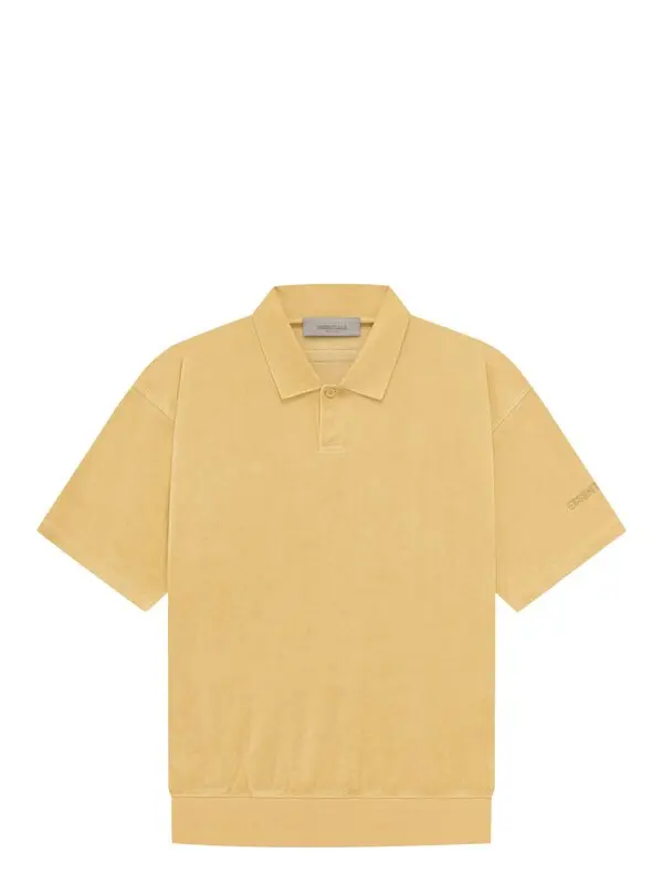 Fear Of God Terry Polo 'light Tuscan - Yellow