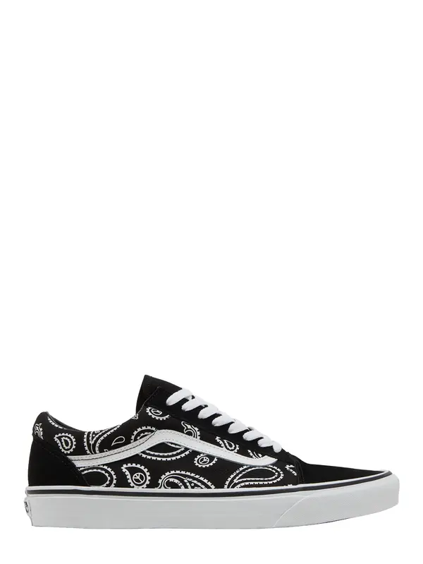 VANS Old Skool Peace Paisley Sneakers - Black
