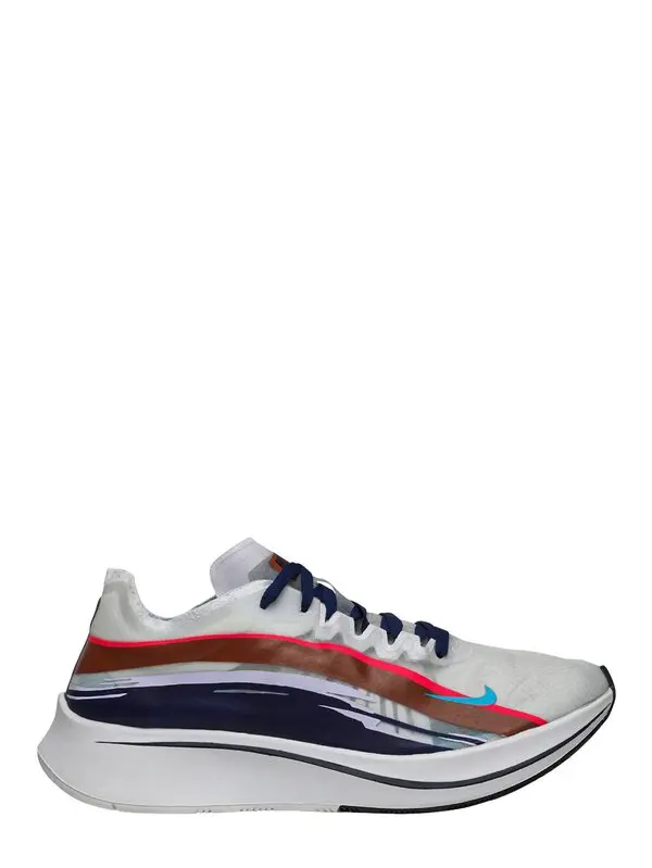 Nike Zoom Fly Sp Graphic Streaks - White