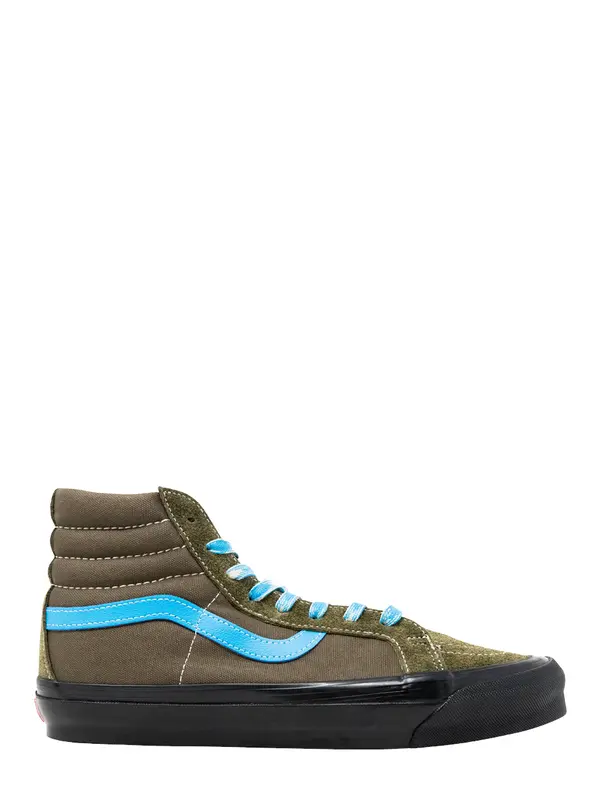 VANS Og Sk8-hi Lx Hairy Suede Sneakers - Green