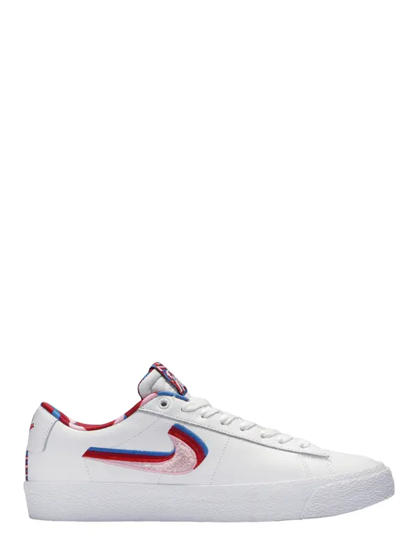 Nike Parra X Blazer Low Gt Sb Qs Sneakers - White
