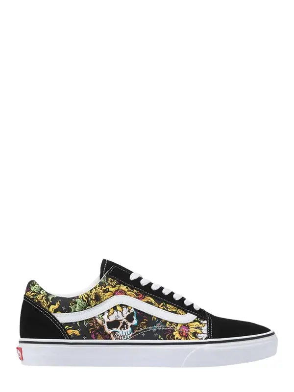 VANS Old Skool Beauty Skull Sneakers - Black