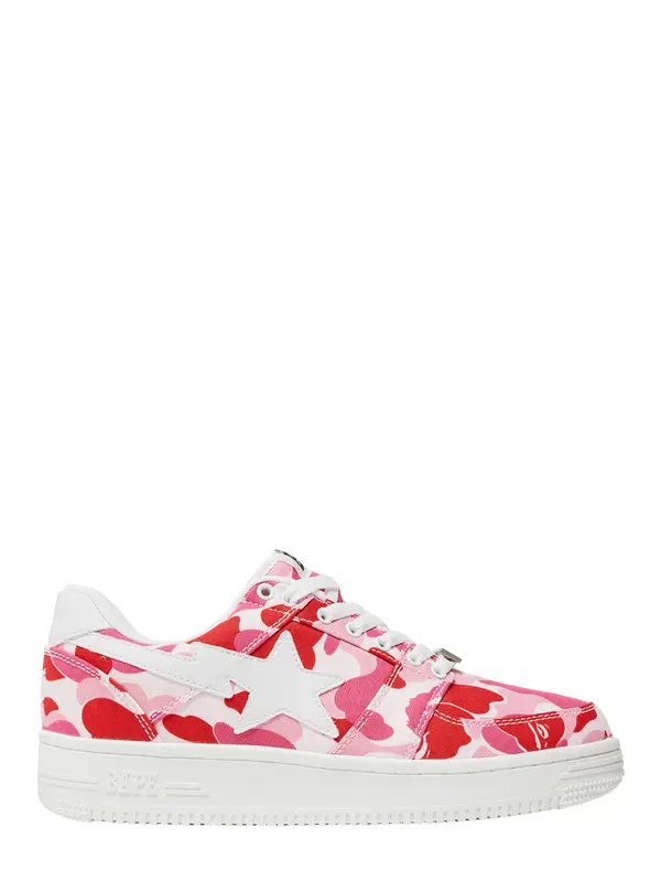 BAPE Bapesta Low 'abc Camo - Pink