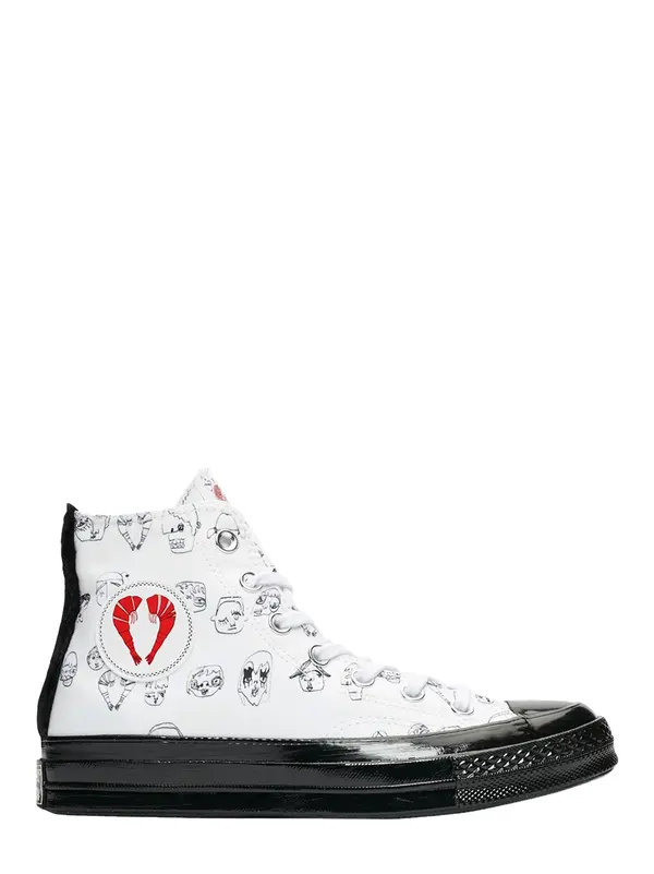 CONVERSE Shrimps X Chuck 70 High Top Sneakers - White
