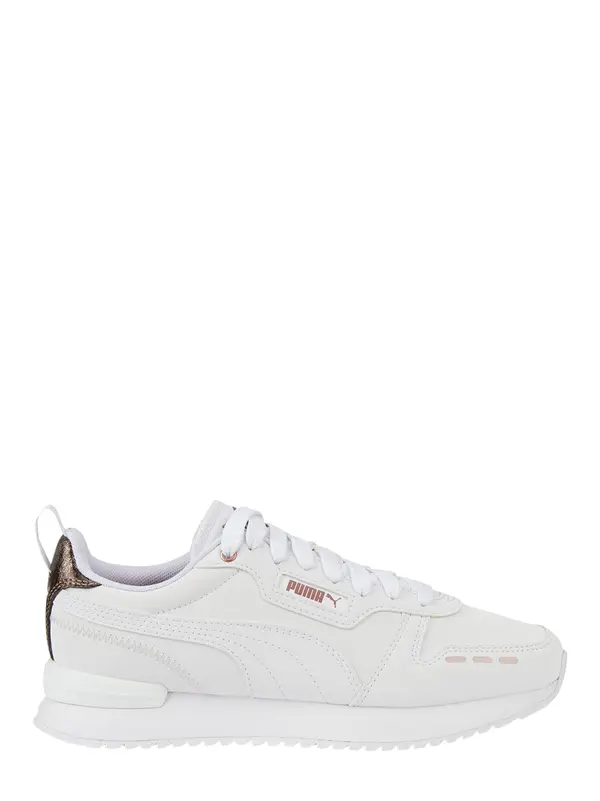 PUMA R78 Raw Metallics Sneakers - White