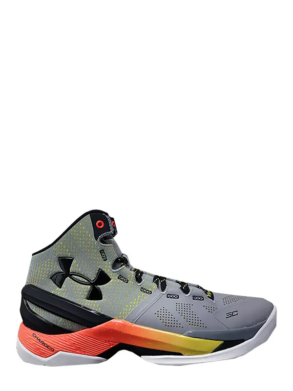 Under Armour Curry 2 'iron Sharpens Iron' Athletic Sneakers - Grey