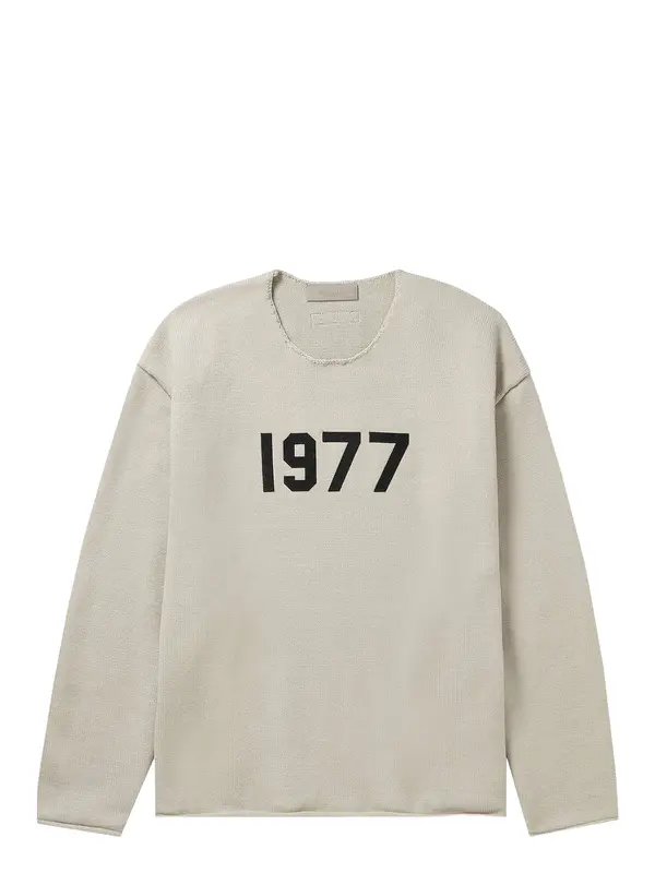 Fear Of God Raw Edge Sweater - Cream