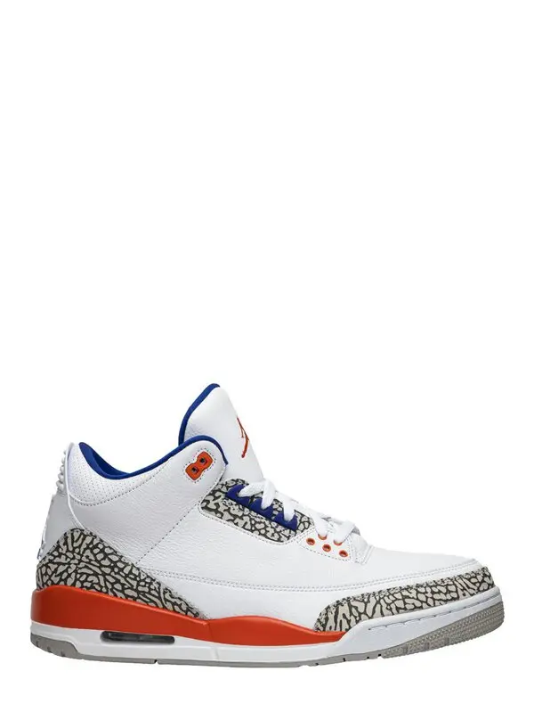 JORDAN 3 Retro 'knicks Rival' Sneakers - White