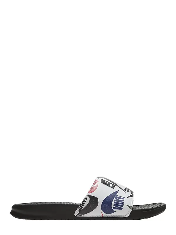 Nike Benassi Jdi Slide Swoosh Print - Black