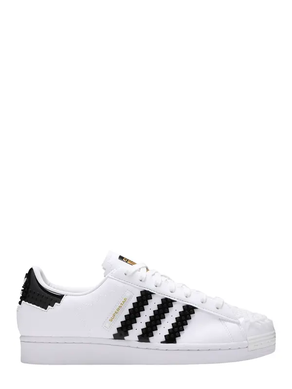 Adidas Lego X Superstar 'base Plates' Sneakers - White