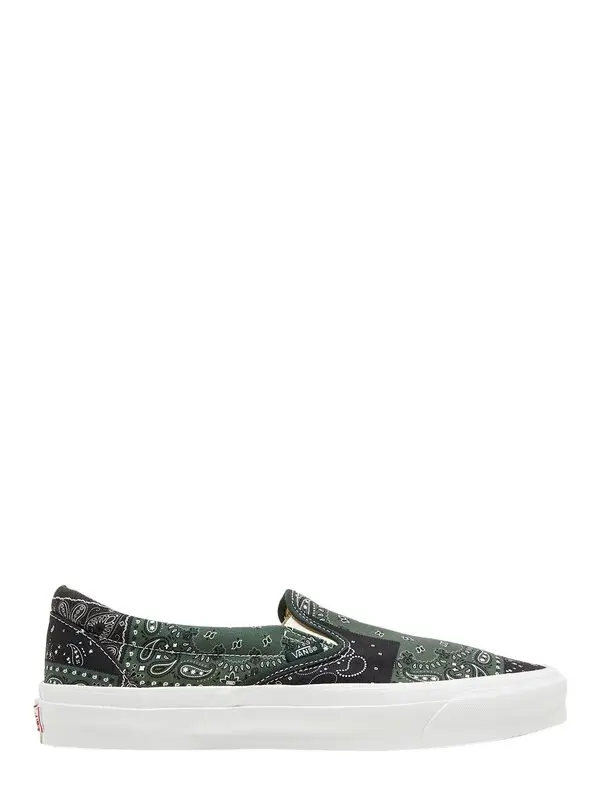 VANS Kith X Vault Og Classic Slip-on Lx 'bandana Scarab - Green