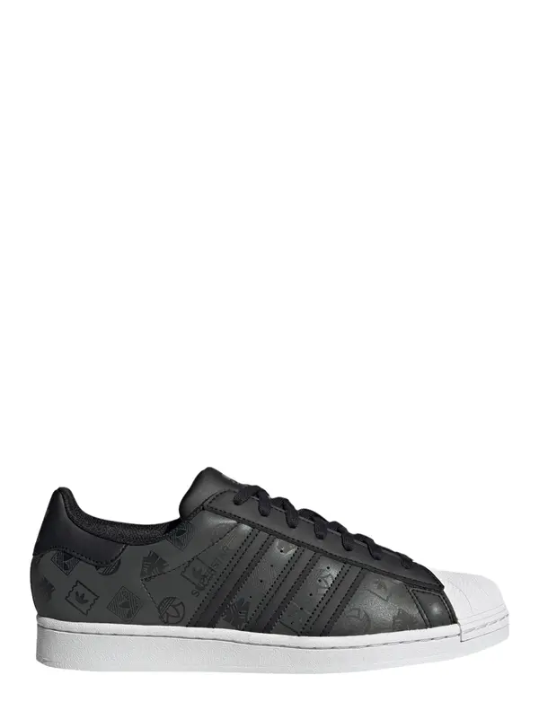 Adidas Superstar Monogram Sneakers - Black