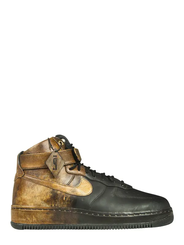 Nike Force 1 Hi Ng Cmft Lw 'pigalle' High-top Sneakers - Black