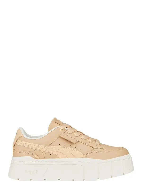 PUMA Mayze Stack Soft Sneakers - Cream