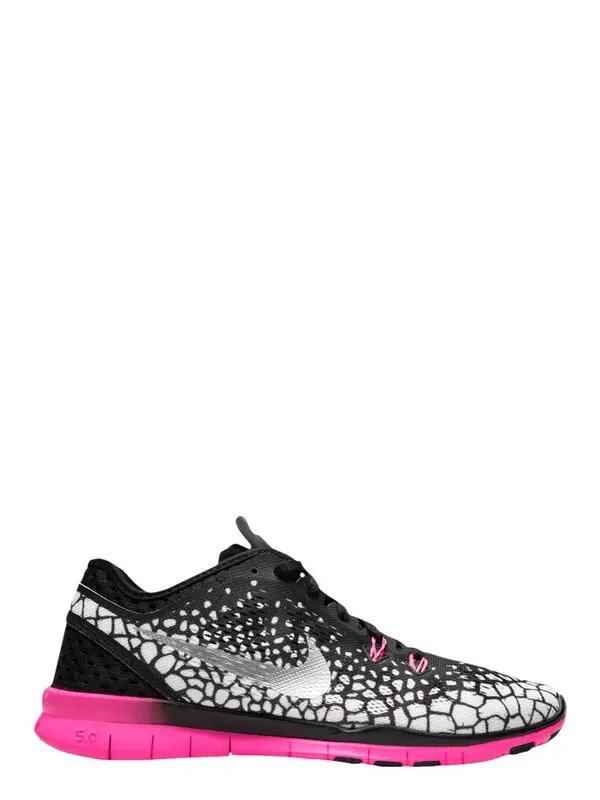 Nike Free 5.0 Tr Fit 5 Print Sneakers - Black