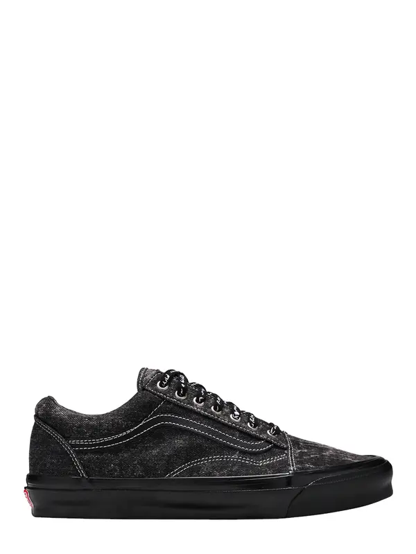 VANS Raised Wolves X Og Old Skool Lx ‘acid Wash Denim - Black