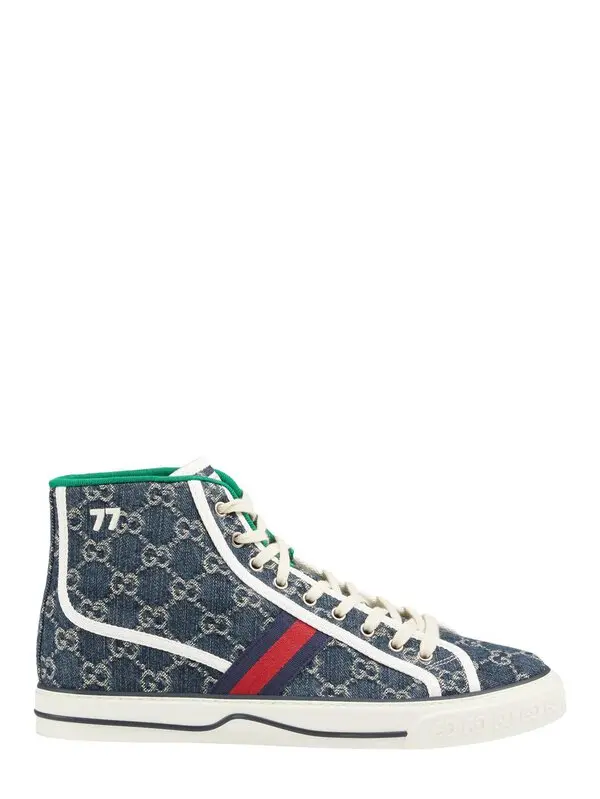 Gucci Tennis 1977 High-top Sneakers - Blue