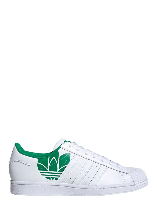 Adidas Superstar Trefoil Print Sneakers - White
