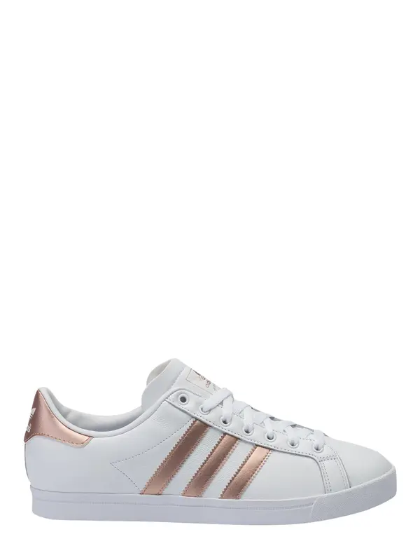 Adidas Coast Star Metallic Sneakers - White